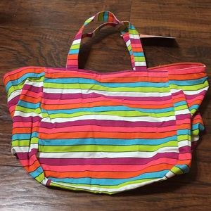 Roxy | Bags | Roxy Girl Striped Tote Bag | Poshmark